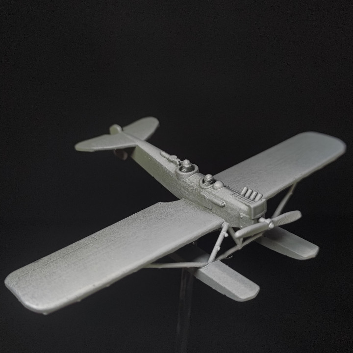 3D Printable SEAPLANE Hansa-Brandenburg W.29 (WW1, Germany) by Wargame3d