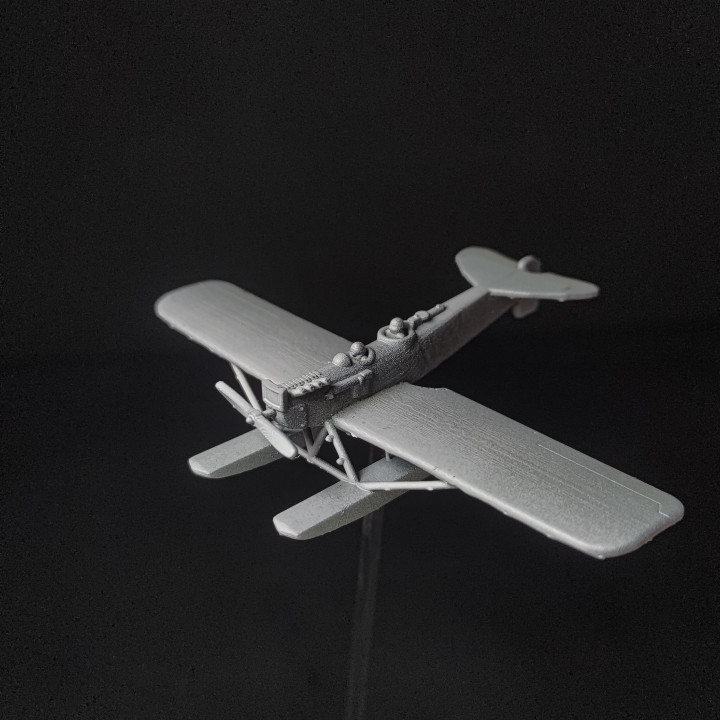 3D Printable SEAPLANE Hansa-Brandenburg W.29 (WW1, Germany) by Wargame3d