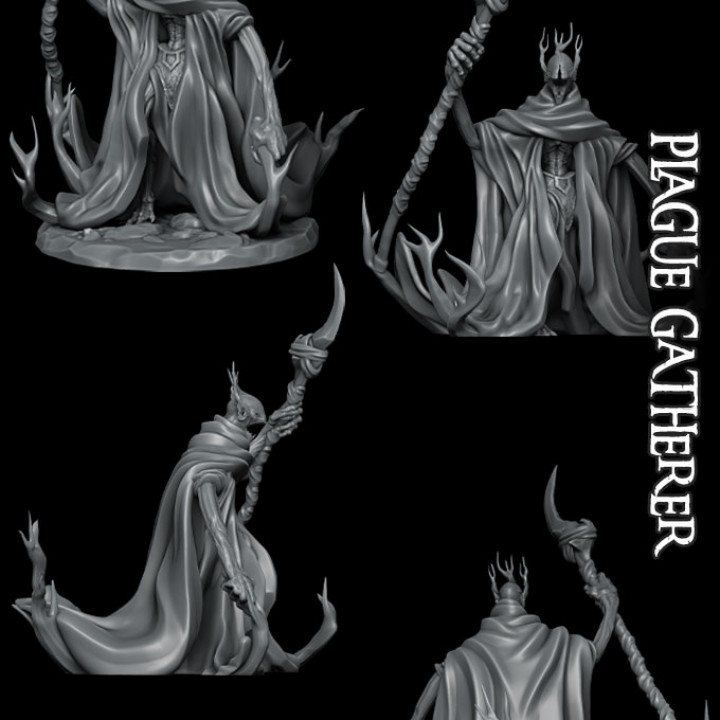 3D Printable Plague Gatherer by RocketPigGames