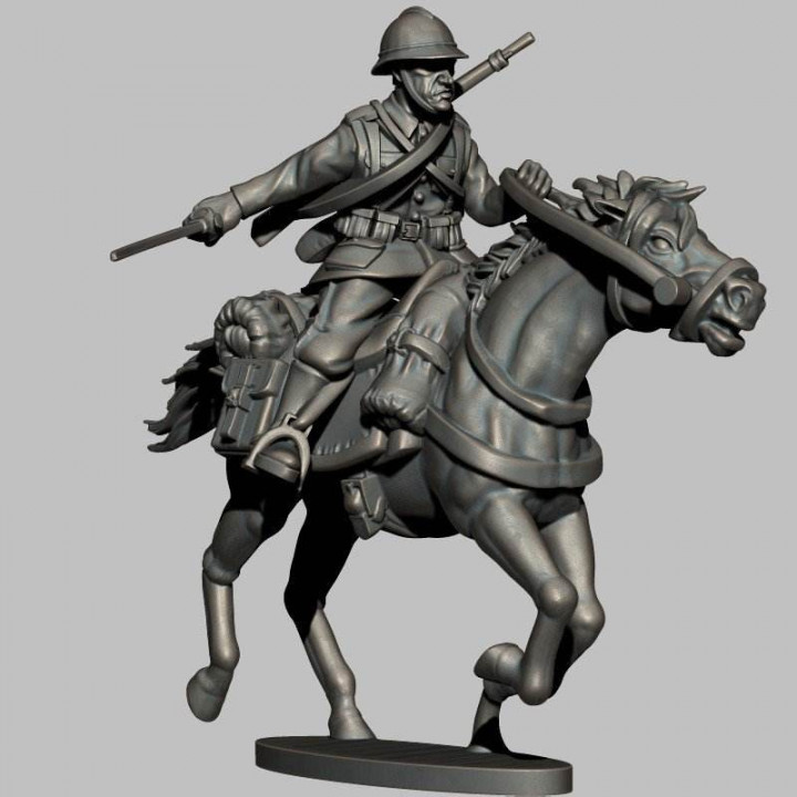 3D Printable Polish Uhlans 1939 by Wargames Atlantic