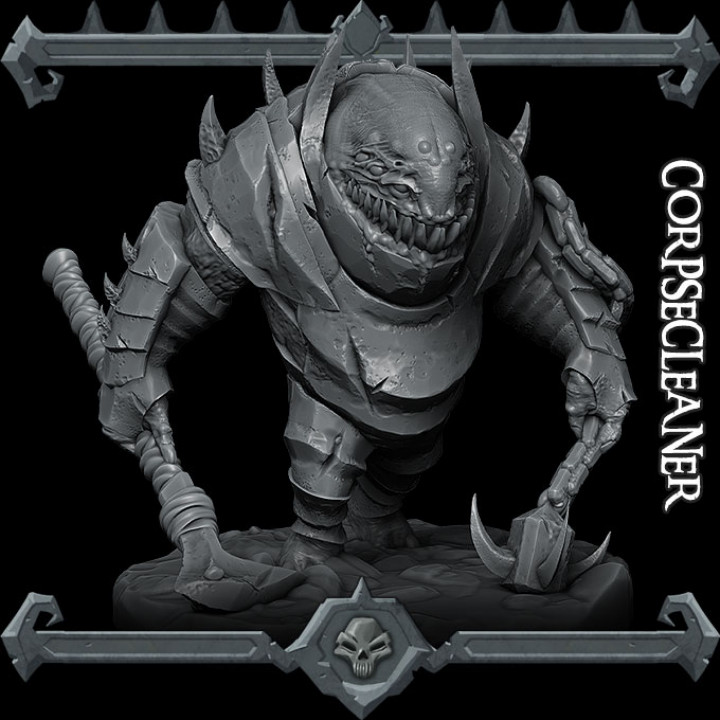 3D Printable Corpse Cleaner by RocketPigGames