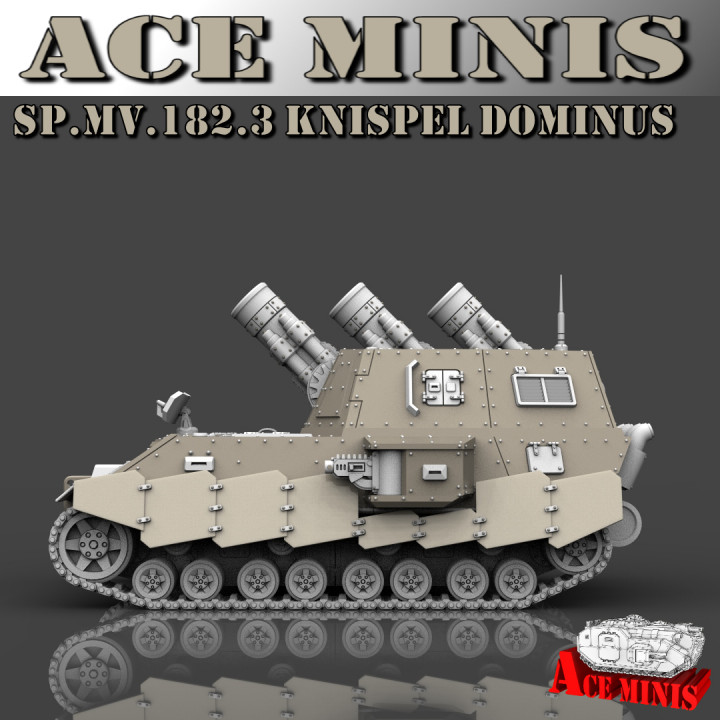 3D Printable SP.MV.182.3 Dominus Bombard Expansion by ACE Minis
