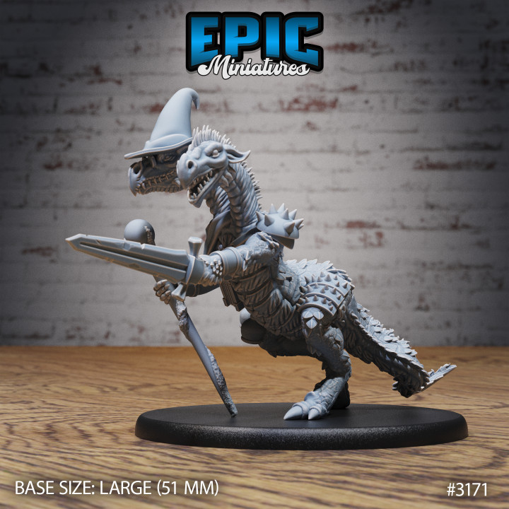 3D Printable Two Headed Dragon Adventurer Attack / Dragonborn Beast ...