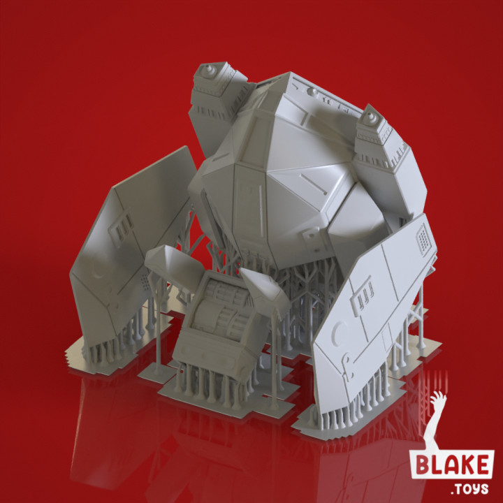 3D Printable Battlezone CCA 'Scavenger' by blake.toys