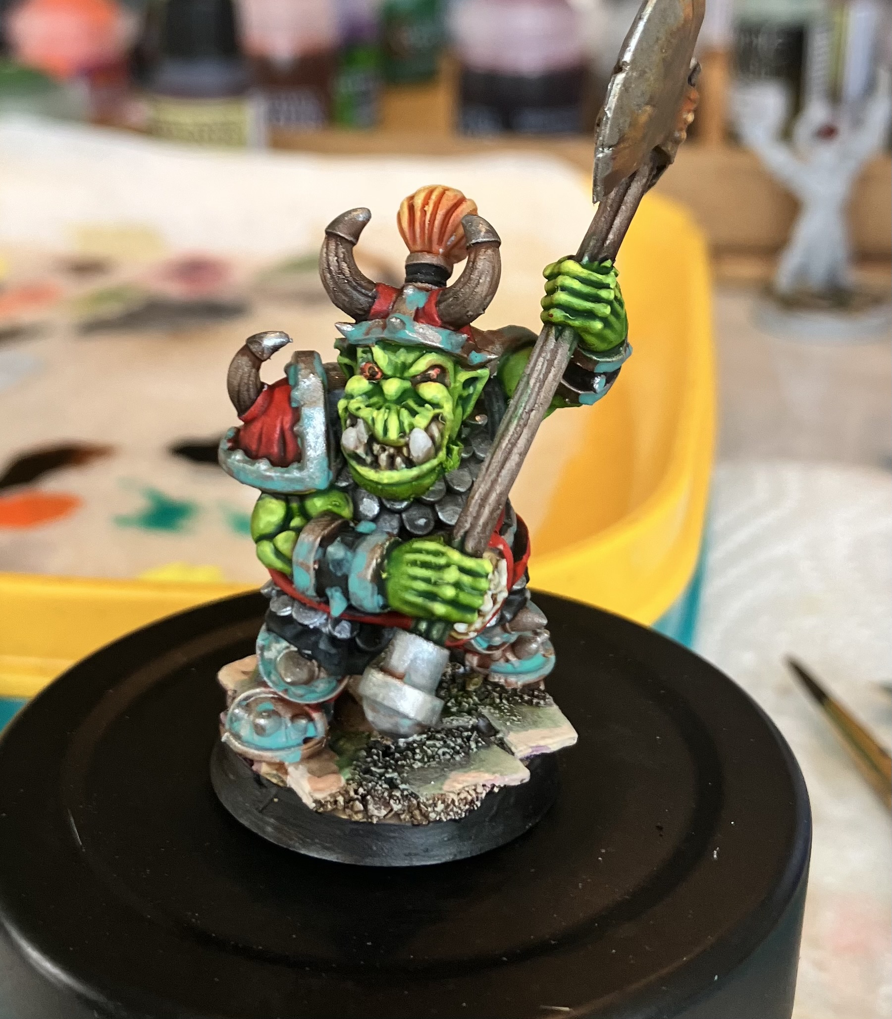 3D Printable FREE STL! Orc with Great Weapon PRESUPPORTED by Old Realm ...