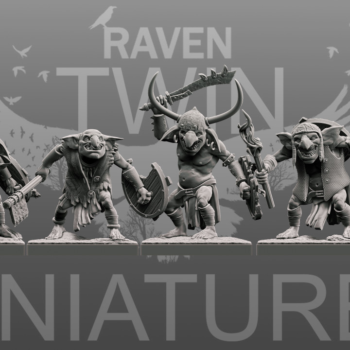 3D Printable GNOB UNIT by Raven Twin Miniatures