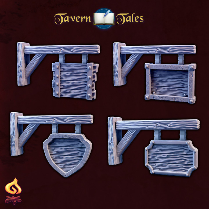 3D Printable Tavern Tales - Inn MEGASET by Safehold