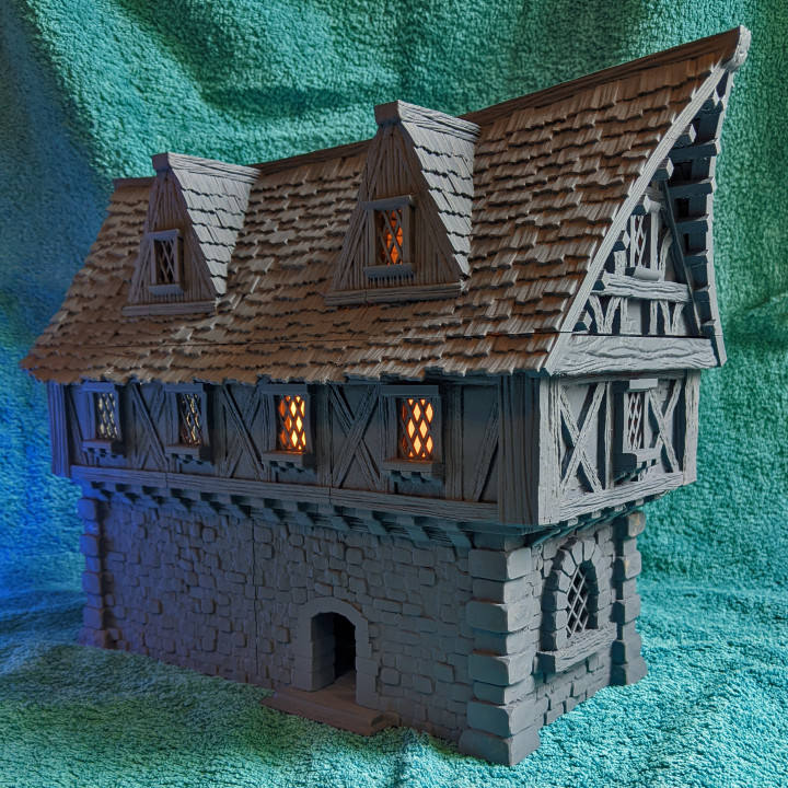 3D Printable Tavern Tales - Inn MEGASET by Safehold