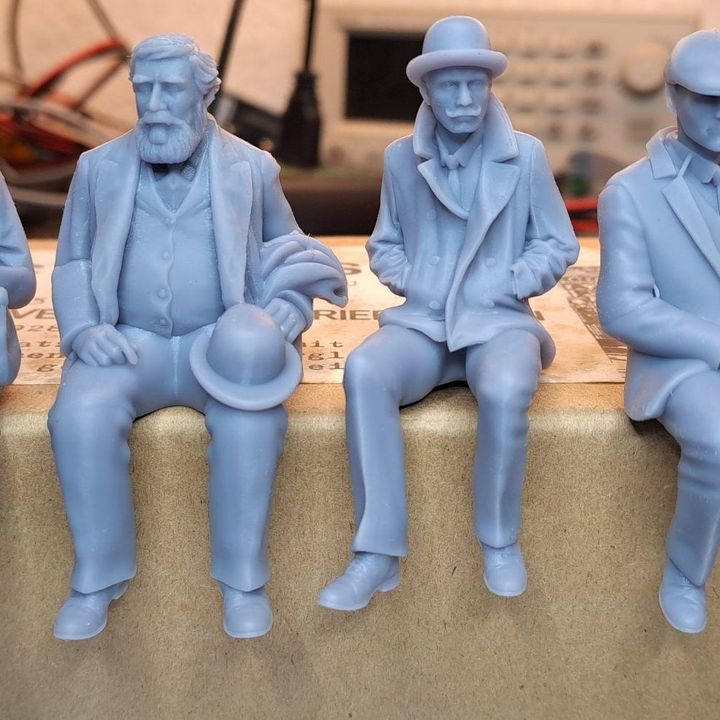 3D Print of man by Dampfboot