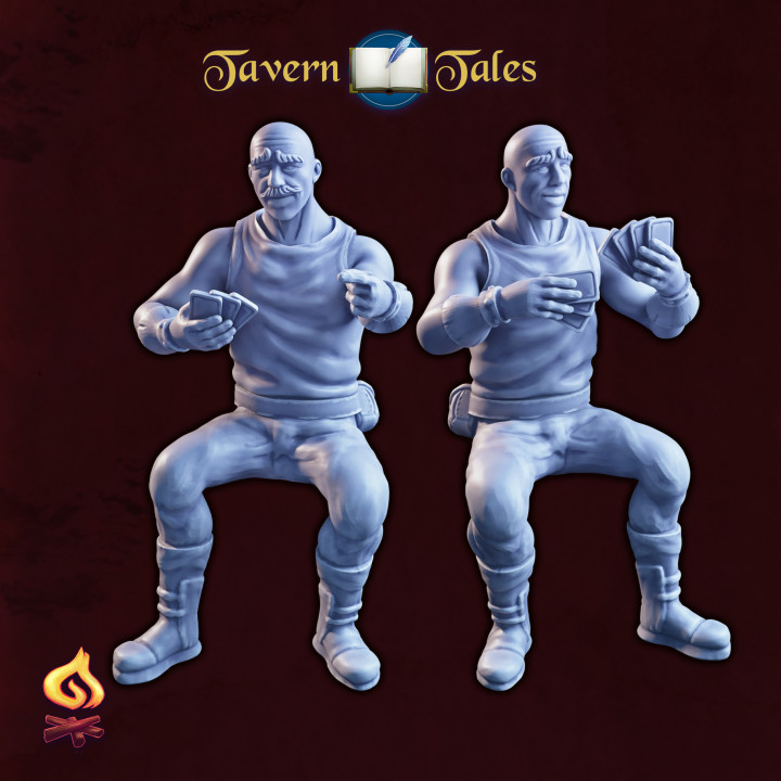 3D Printable Tavern/ Inn Character Set by Safehold