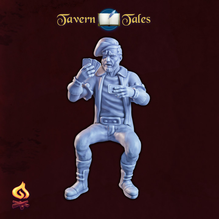 3D Printable Tavern/ Inn Character Set by Safehold