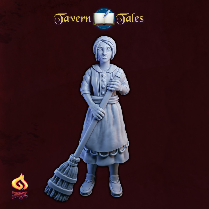 3D Printable Tavern/ Inn Character Set by Safehold