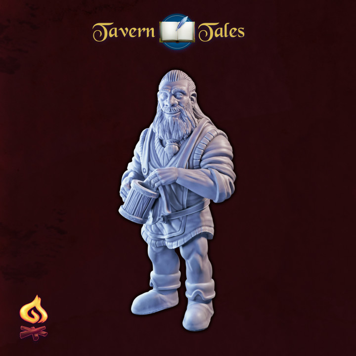 3D Printable Tavern/ Inn Character Set by Safehold