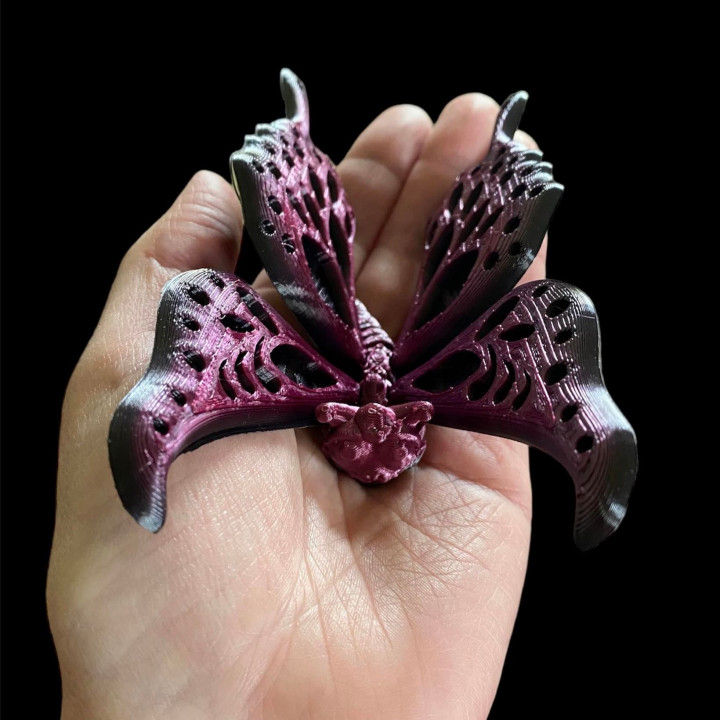 3D Printable Flutterfly The Butterfly by The Dragon's Den