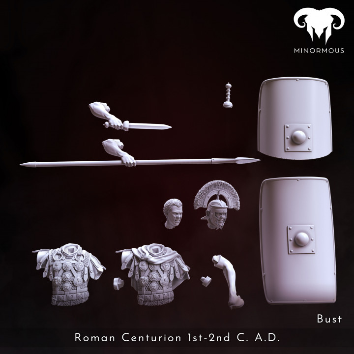 3D Printable Bundle - Roman Centurion 1st-2nd C. A.D. Spear of Rome! by ...