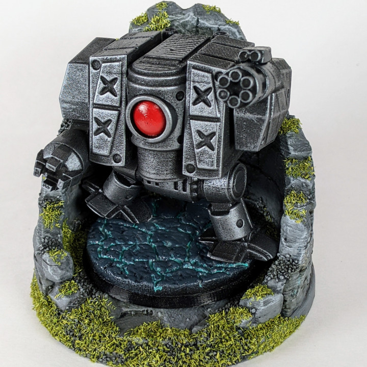 3D Printable Miniature Display Stand by Custom Miniature Maker