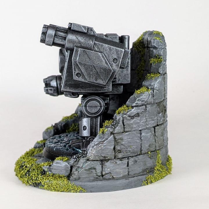 3D Printable Miniature Display Stand by Custom Miniature Maker
