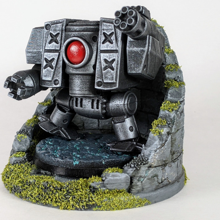 3D Printable Miniature Display Stand by Custom Miniature Maker