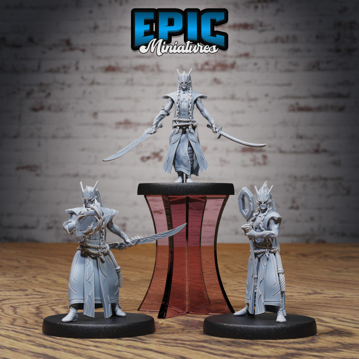 3D Printable Hunters Guild Elven Red Mage Set / Dragon Hunter / Elvish ...