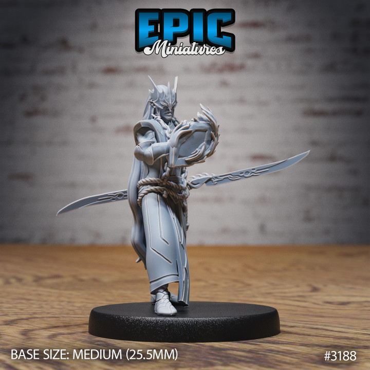 3D Printable Hunters Guild Elven Red Mage Set / Dragon Hunter / Elvish ...