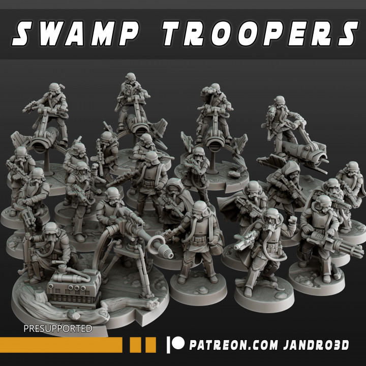 3D Printable J3D March Release by Jandro Marquez