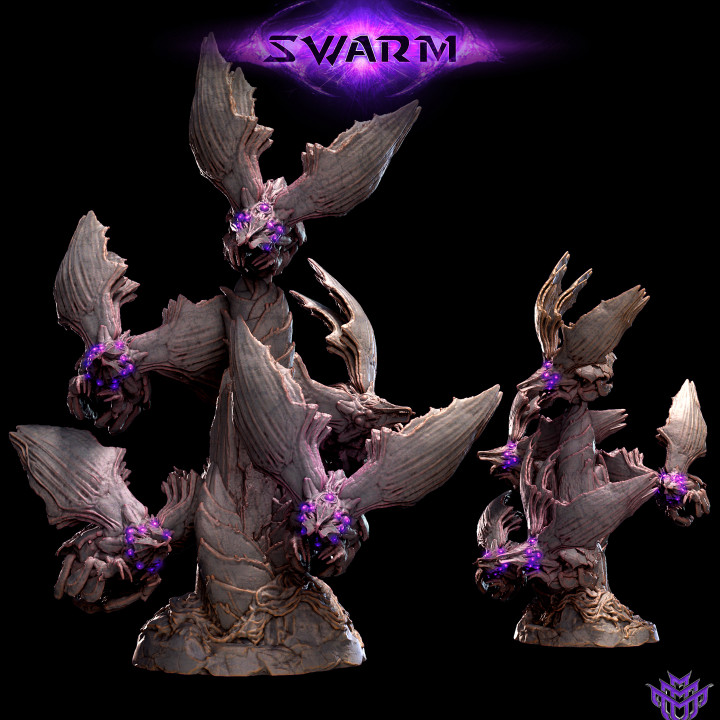 3D Printable Swarm (MiniMonsterMayhem Release) by Mini Monster Mayhem