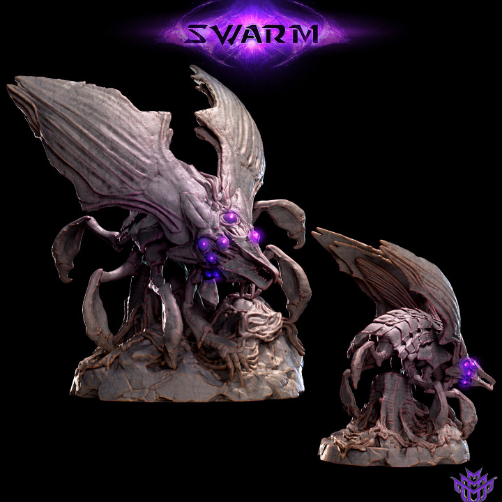 3D Printable Swarm (MiniMonsterMayhem Release) by Mini Monster Mayhem