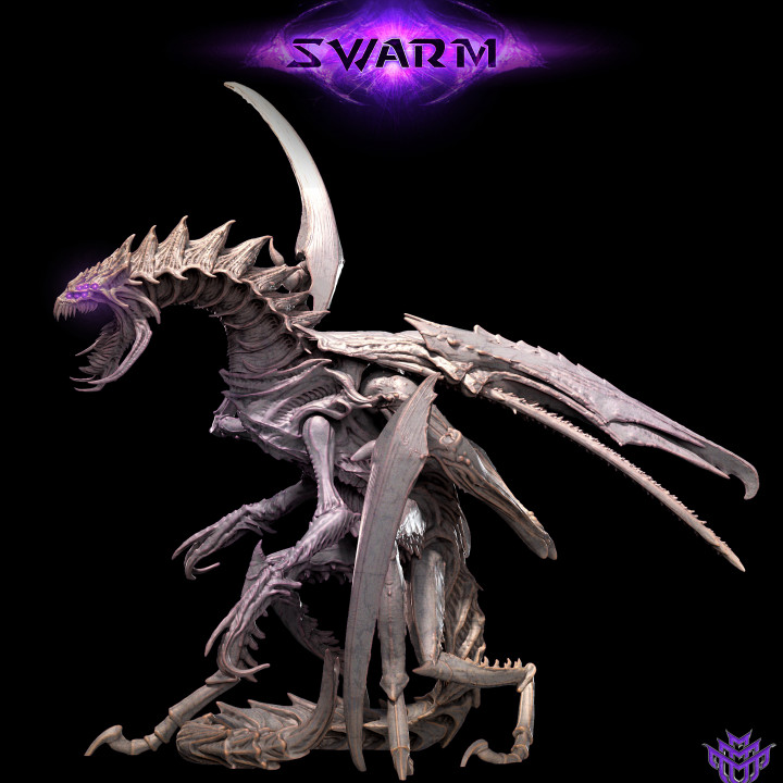 3D Printable Swarm (MiniMonsterMayhem Release) by Mini Monster Mayhem