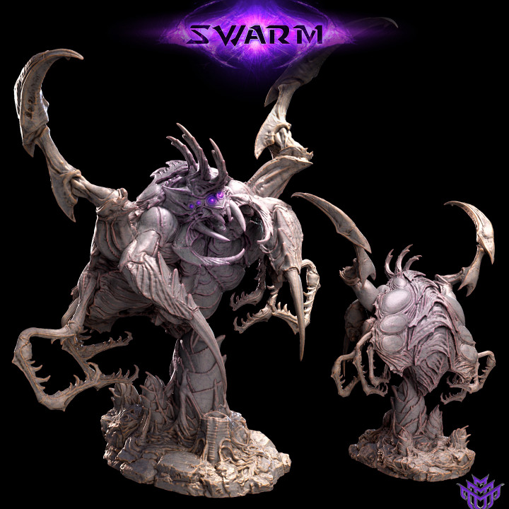 3D Printable Swarm (MiniMonsterMayhem Release) by Mini Monster Mayhem
