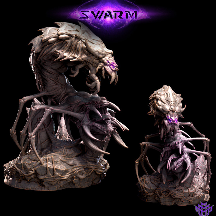 3D Printable Swarm (MiniMonsterMayhem Release) by Mini Monster Mayhem