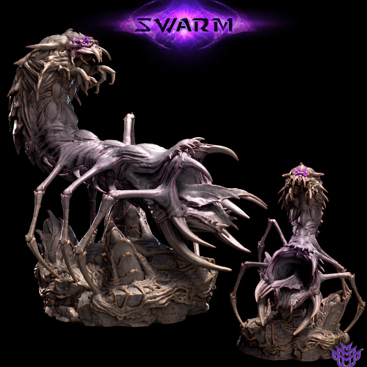3D Printable Swarm (MiniMonsterMayhem Release) by Mini Monster Mayhem