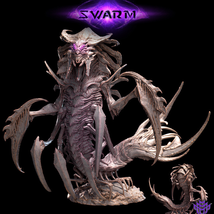 3D Printable Swarm (MiniMonsterMayhem Release) by Mini Monster Mayhem