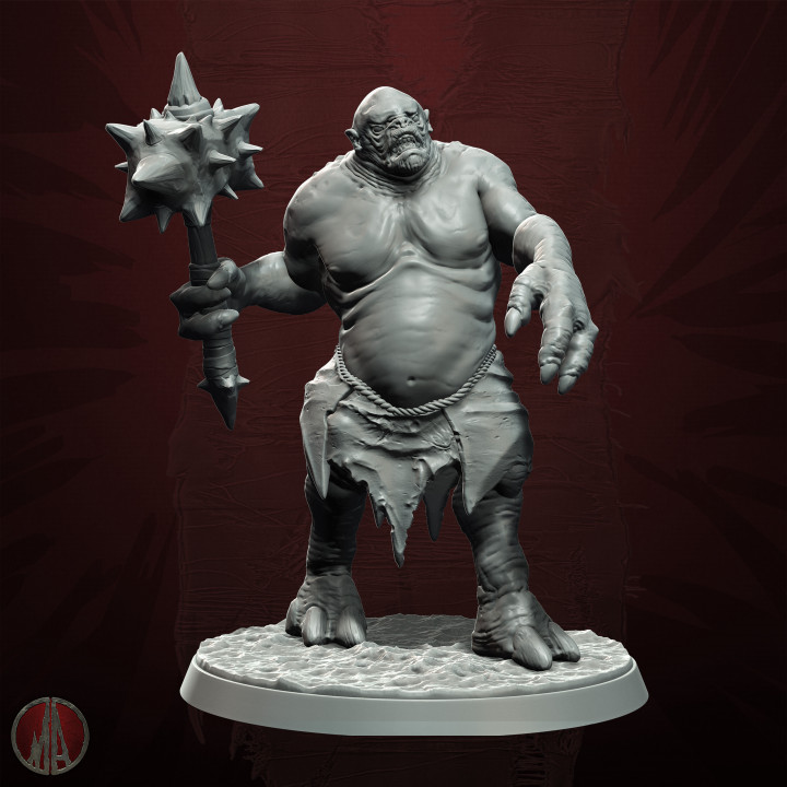 3D Printable Kelraz - Troll - Orc Horde by Monolith Arts