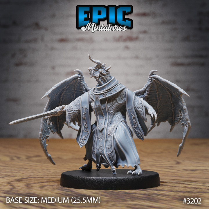 3D Printable Hunters Guild Bahamut Cleric / Dragon Hunter Set ...