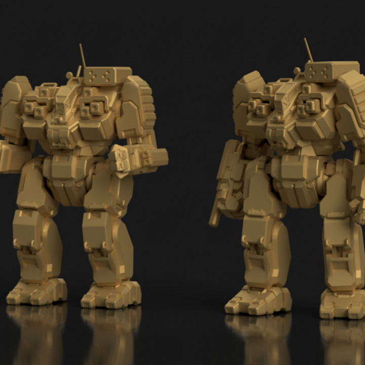 3D Printable Battlemaster BLR-4S for Battletech by Matt Mason