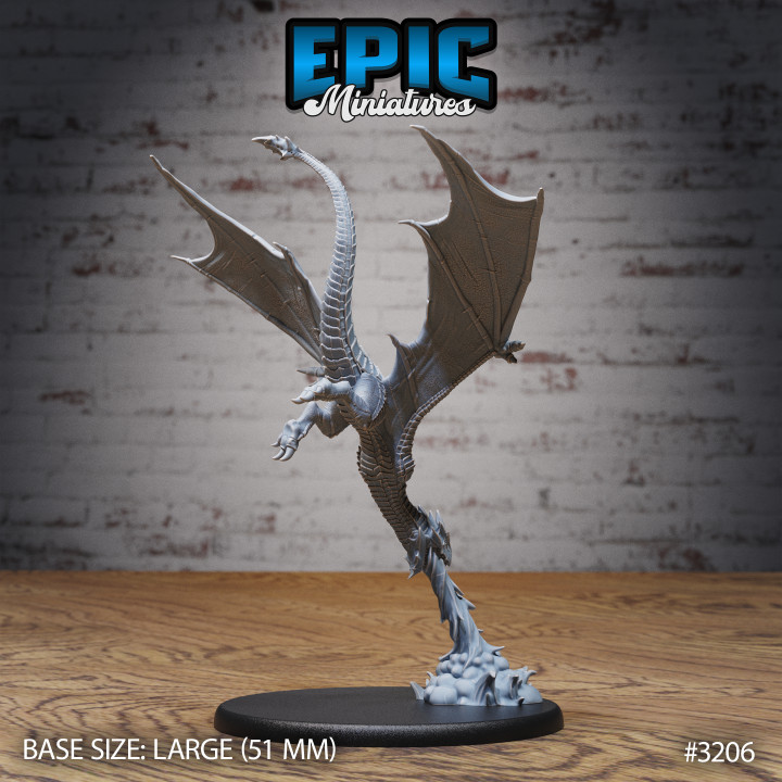 3D Printable Wyvern Classic Set / Bulky Dragon / Winged Reptile ...