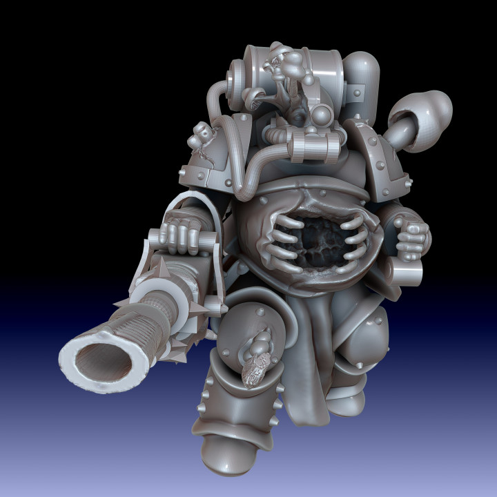 3D Printable Plague Soldier by Lithiliels Demonarium