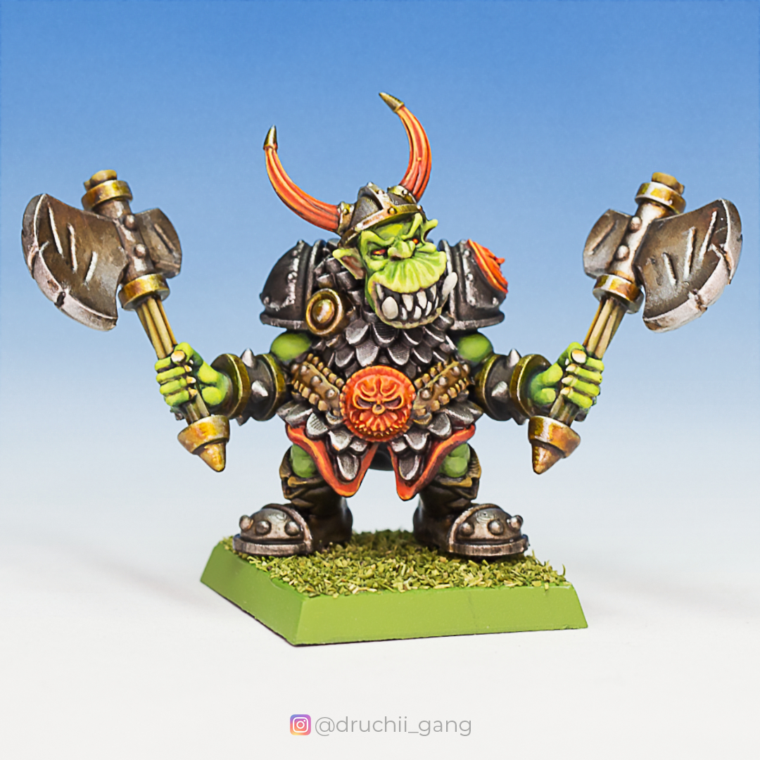 3D Printable 6 Old School Orcs with Great Weapons (Combined) by Old ...