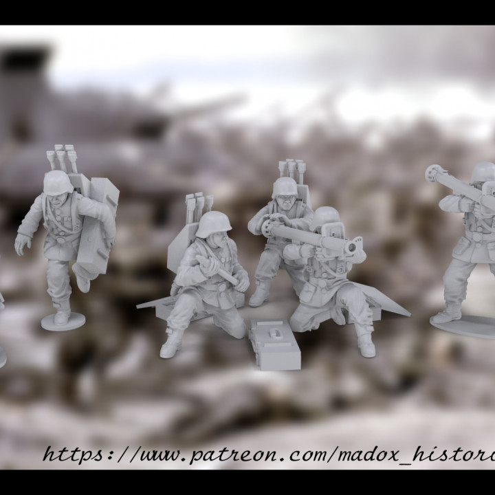 3D Printable WWII German support weapons 2 by BattleCat Miniatures