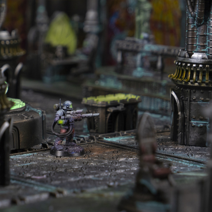 3D Printable Starship Bridge by EonsOfBattle