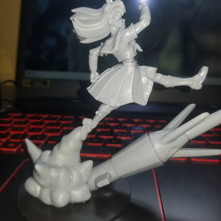 3D Print of A-Ko - Project A-Ko - 32mm Miniature Free by ...
