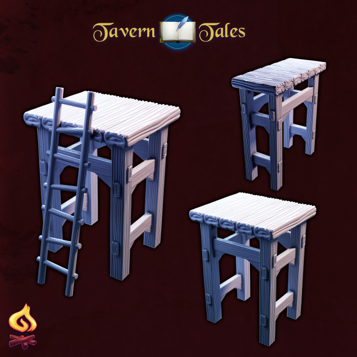 3D Printable Modular Walls, Stairs, Ladders by Safehold