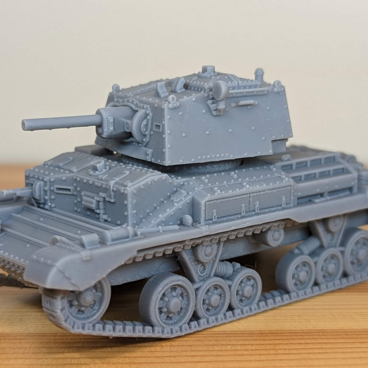 3D Printable Tank Cruiser A10 Mk.IIA CS (Close Support) (UK, WW2) by ...