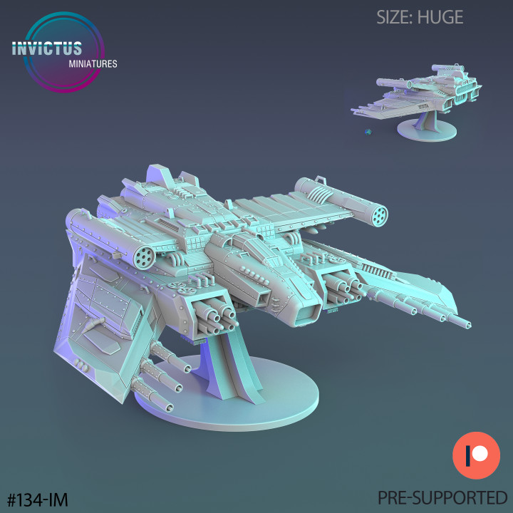 3D Printable Space Assault Aircraft / Space Bomber / Roving Vehicle ...