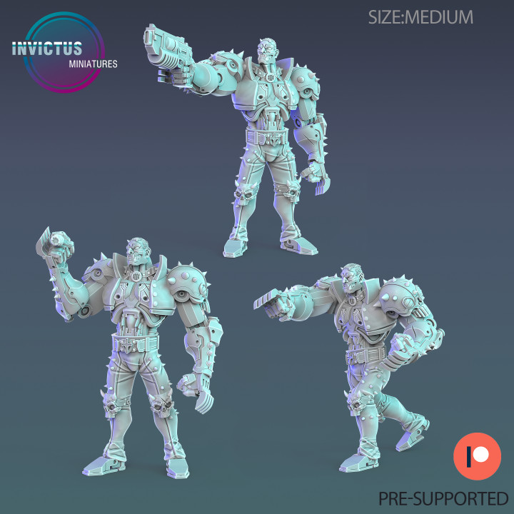 3D Printable Space Cartel Leader Set / Alien Ship Bandit / Warship ...