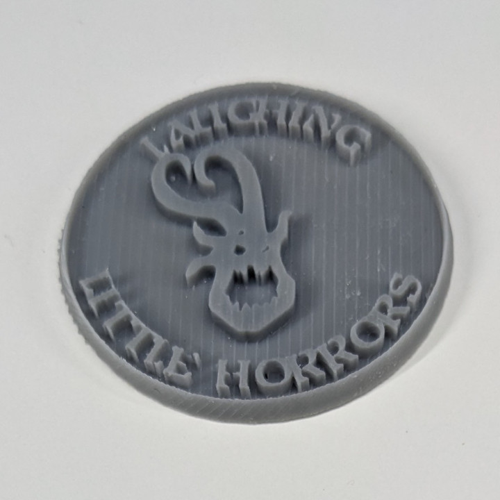 3D Printable Pink horror marker by Tabula-Rasa-Gaming