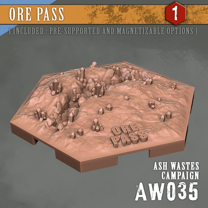 3D Printable AW035 ORE PASS by PopovLaboratory