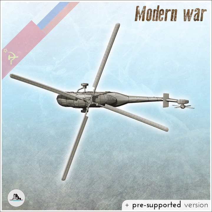 3D Printable Sikorsky S-58 H-34 Choctaw HSS-1 Seabat HUS-1 Seahorsei ...