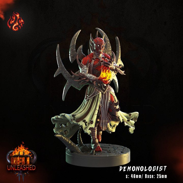 3D Printable Demonologist by Crippled God Foundry