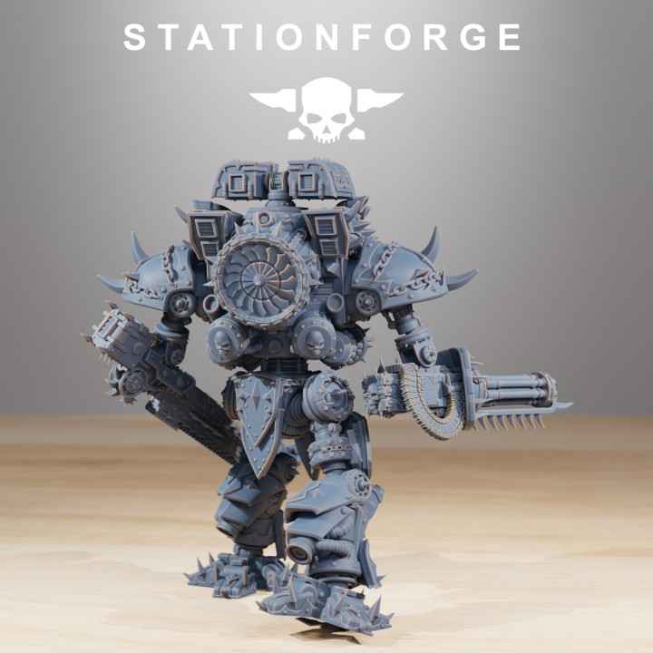 3D Printable Pythonicus Defender Mk2 by Station Forge